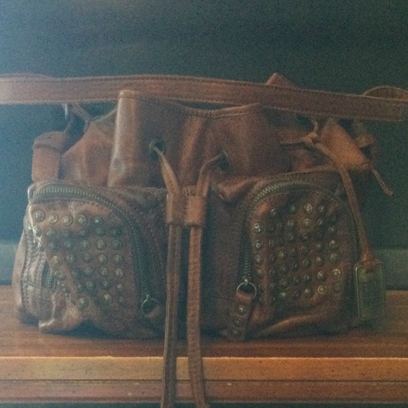 Frye | Bags | Frye Brooke Studded Bucket Bag | Poshmark